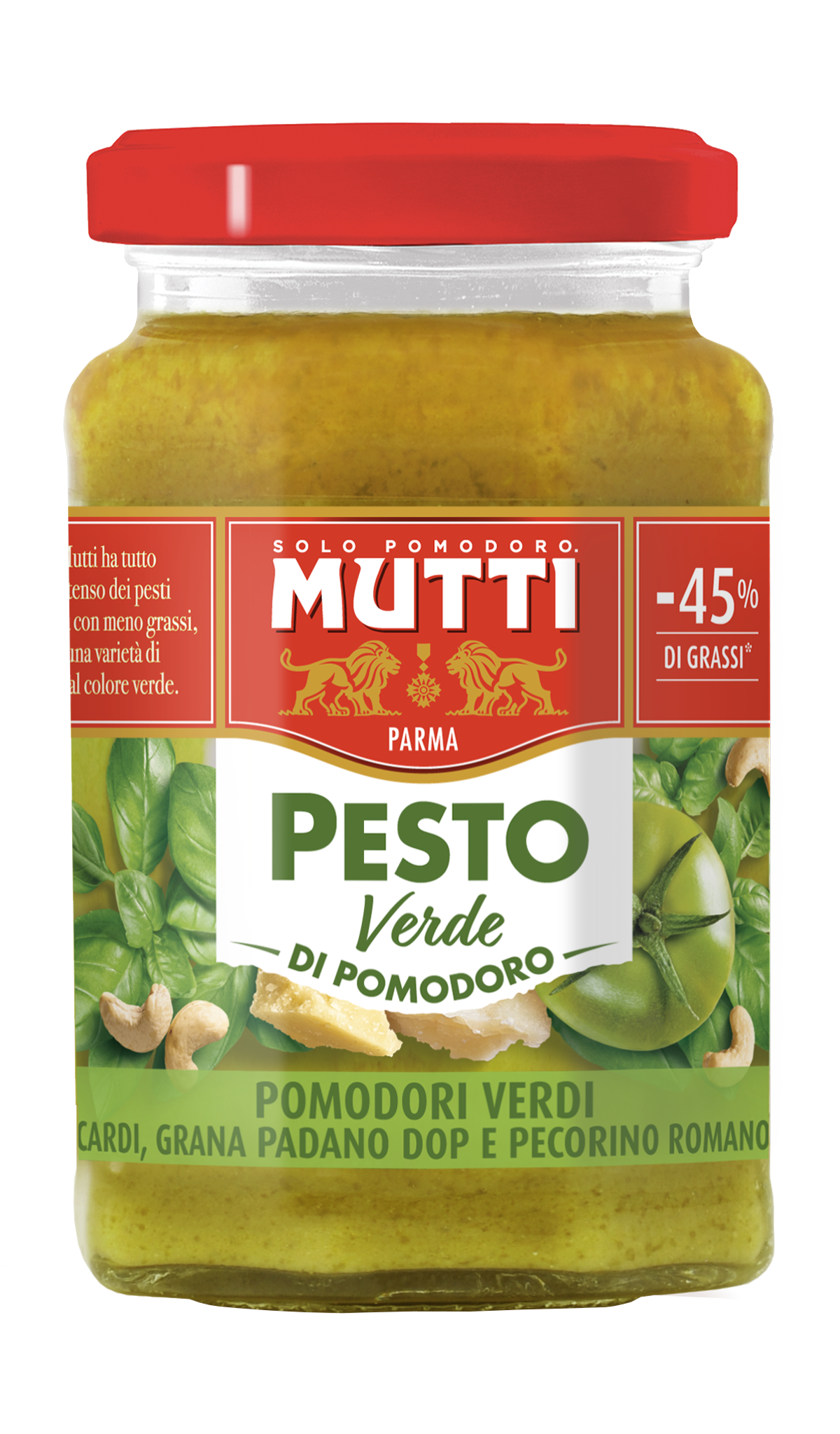 Pesto Verde di pomodoro Informazioni sul prodotto | Mutti Italy