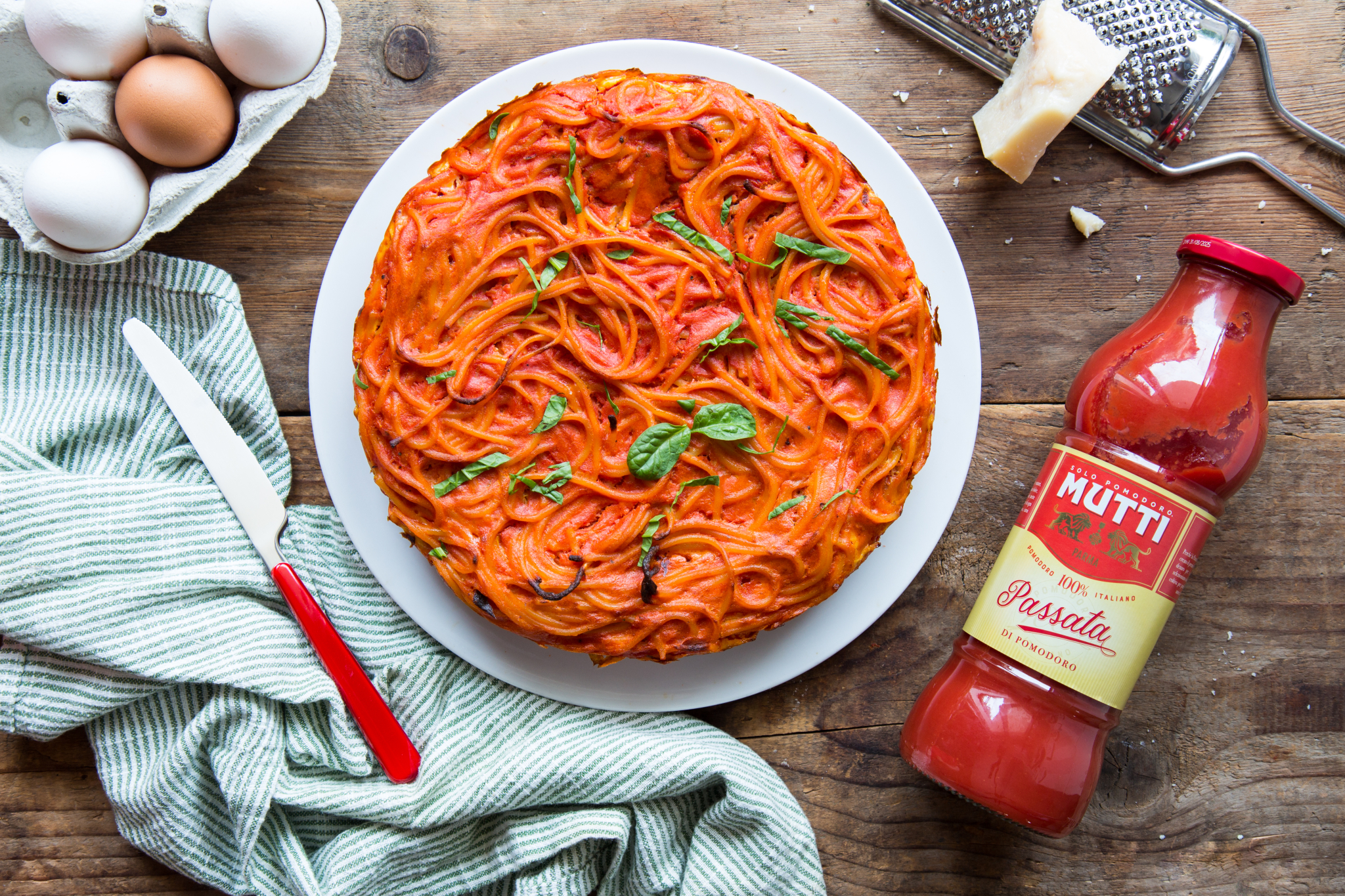 Frittata di pasta | Ricetta Mutti